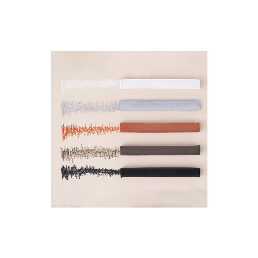 Préselt szén 10db vegyes Renesans - Porpasztell